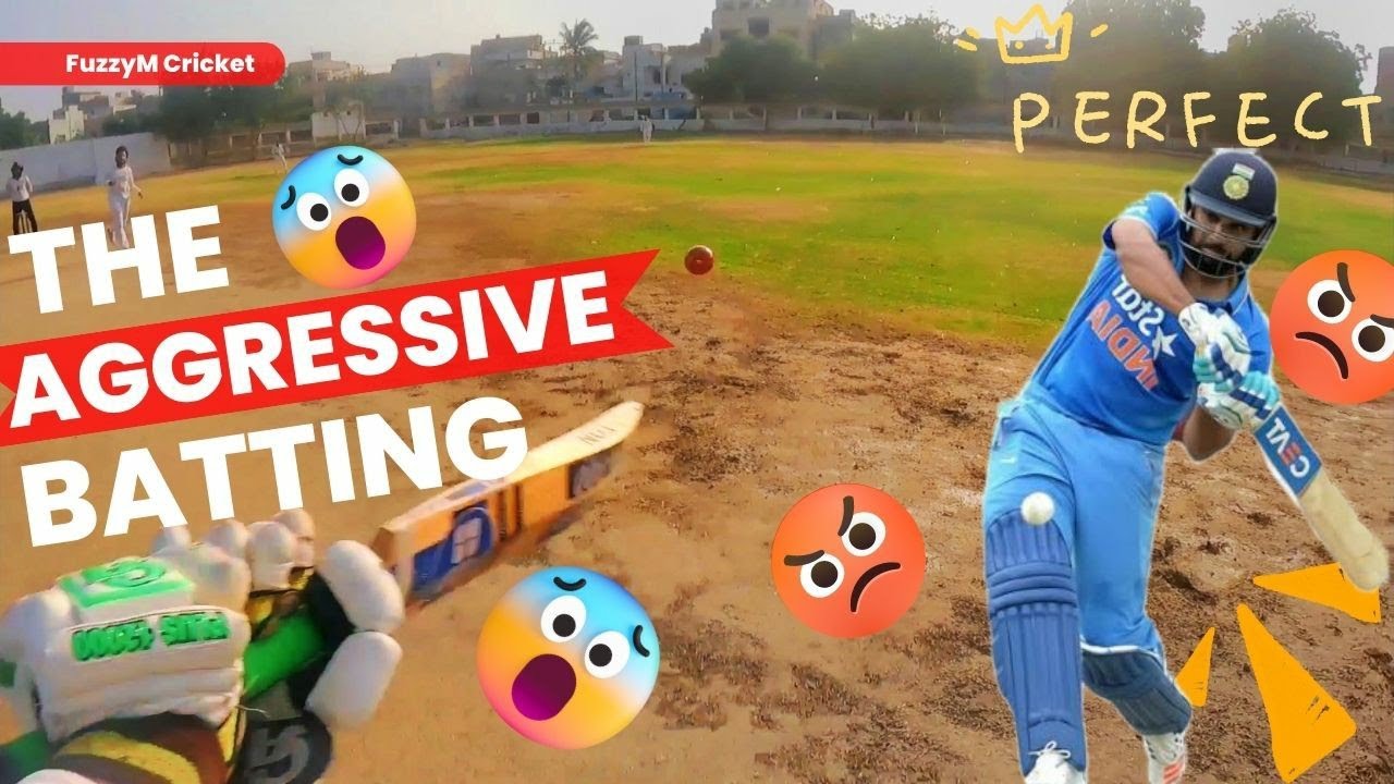 Unstoppable Force| Aggressive Batting Like Virat Kohli - YouTube