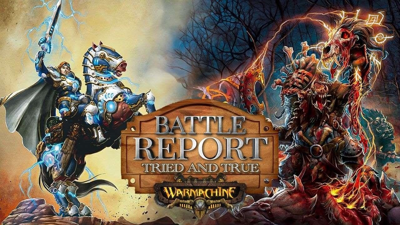 Warmachine MKIV 100pt Prime Battle Report - Storm Legion vs Thornfall ...