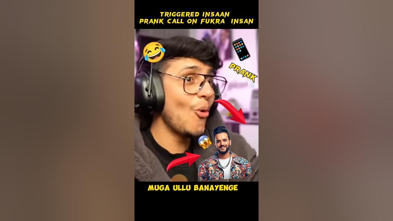 triggered insaan prank on FUKRA insaan#triggeredinsaan #shortvideo #shorts - YouTube