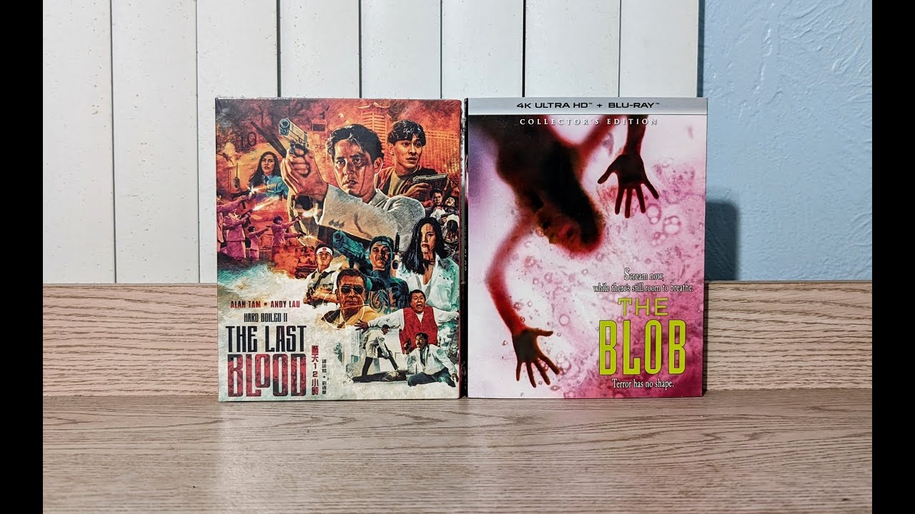 Hard Boiled 2 The Last Blood & The Blob 4K UHD Blu-Ray Unboxing - 88 ...
