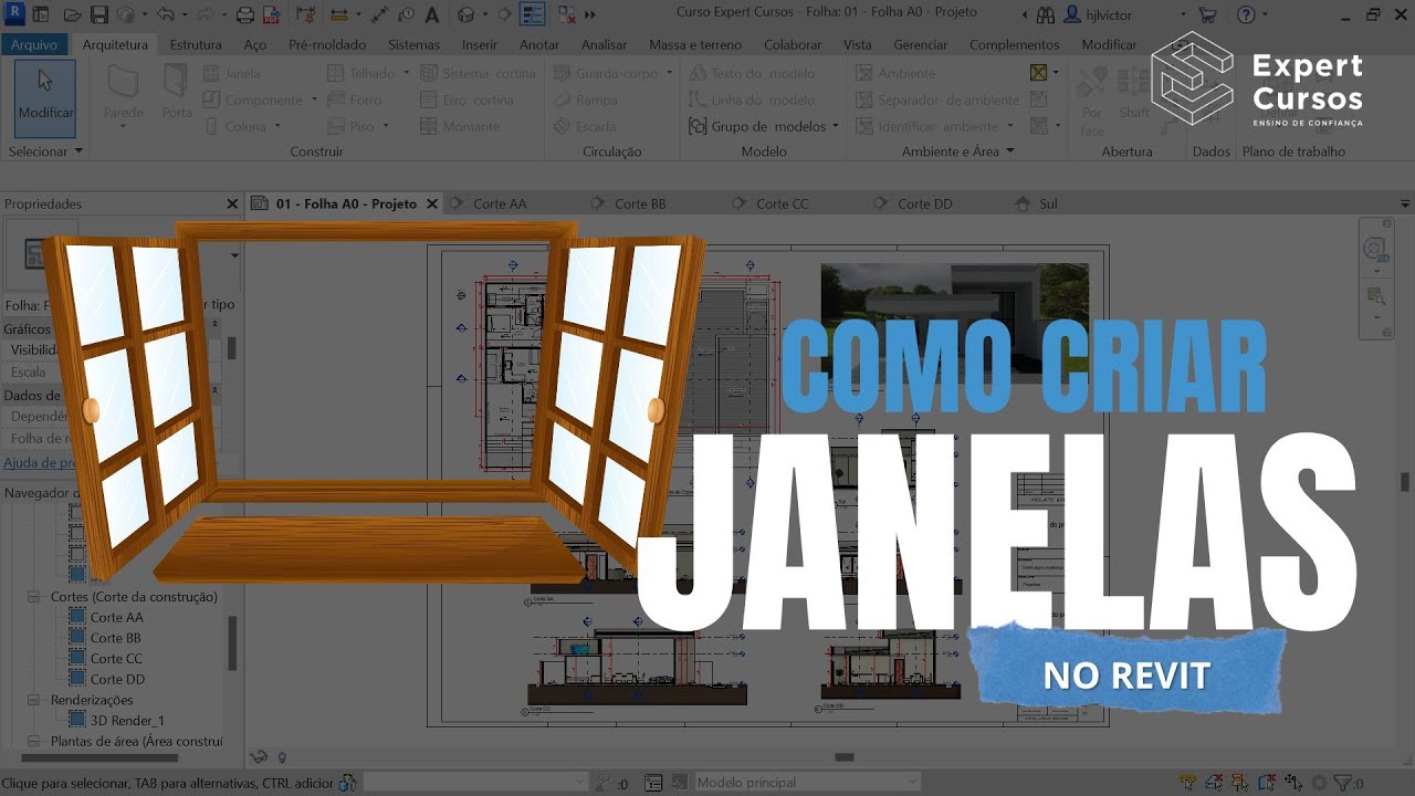 Como Criar Janelas No Revit Rapidamente YouTube