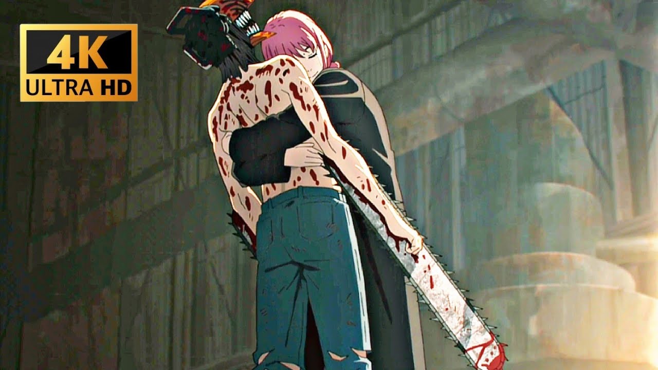 Makima Hugs Denji🤩 Chainsaw man episode 1 - YouTube