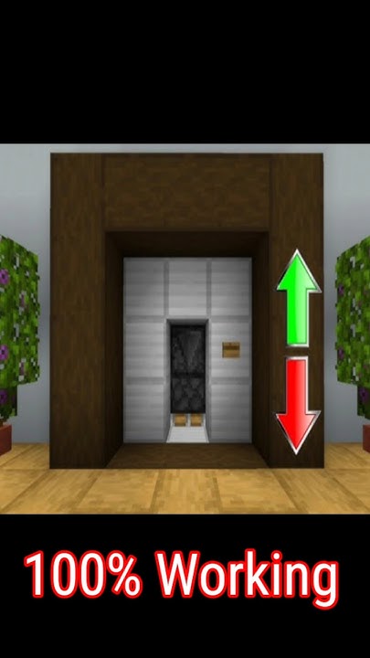 Automatic Elevator Tutorial For Minecraft Java Edition #minecraft #java ...