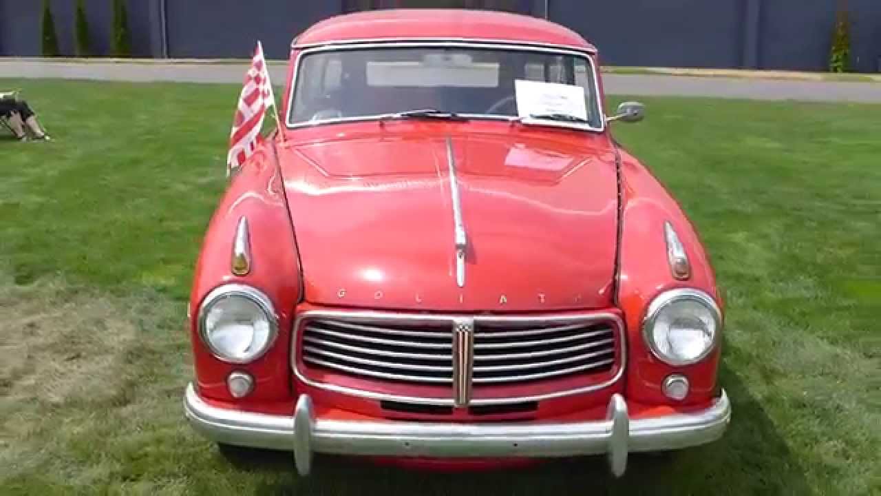 1959 Goliath 1100 Kombi ( station wagon ) - YouTube
