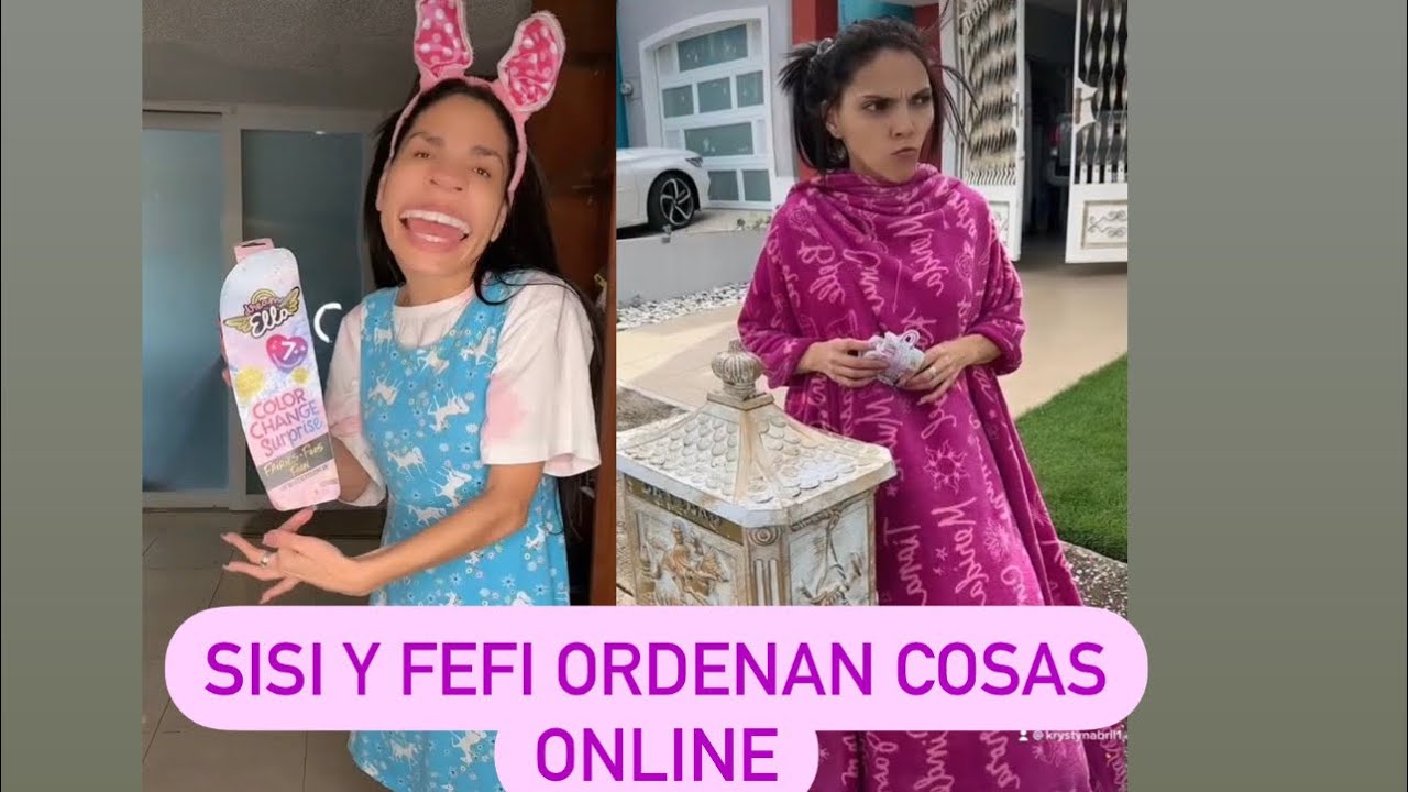 Sisi y Fefi Compraron cosas por Internet y hacen guerra de cantar 🎤🤣 ...