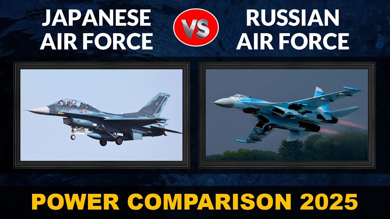 Japanese Air Force vs Russian Air Force in 2025 - YouTube