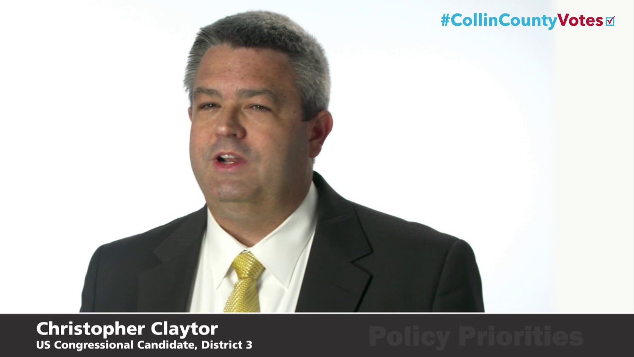 Christopher J Claytor, US Congress, District 3, Libertarian - YouTube