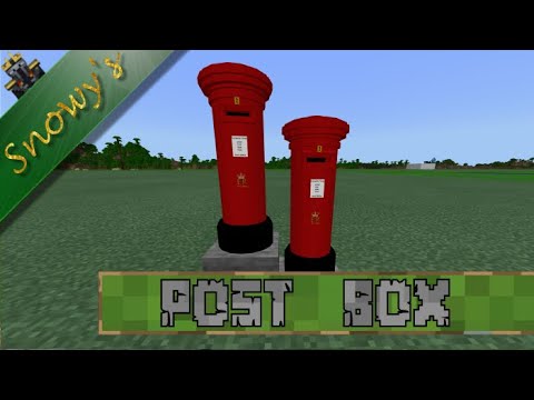 SMW - Post Box for Minecraft Bedrock! - YouTube