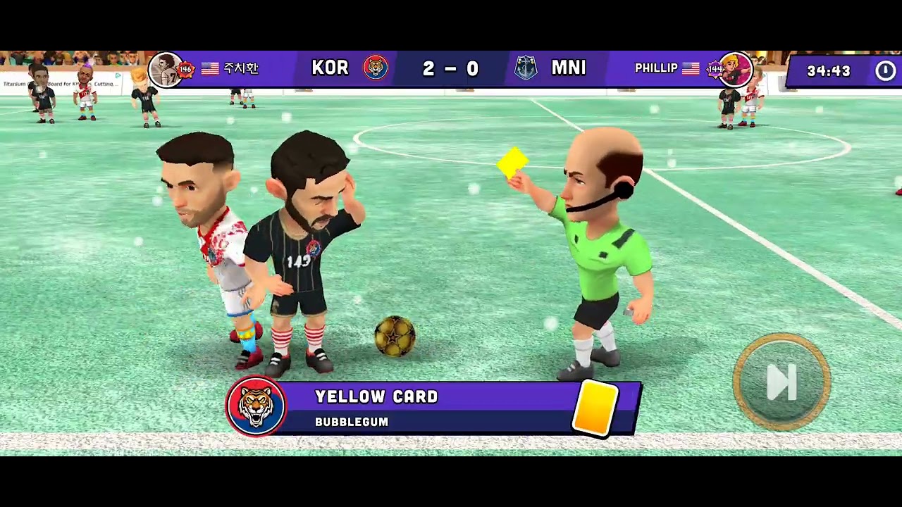 Mini football game(Gala Tournament-Final)-759 : 825(All Legend players ...