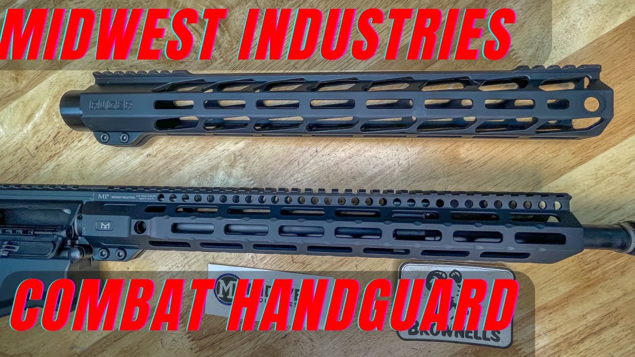 Midwest Industries Combat Handguard - YouTube