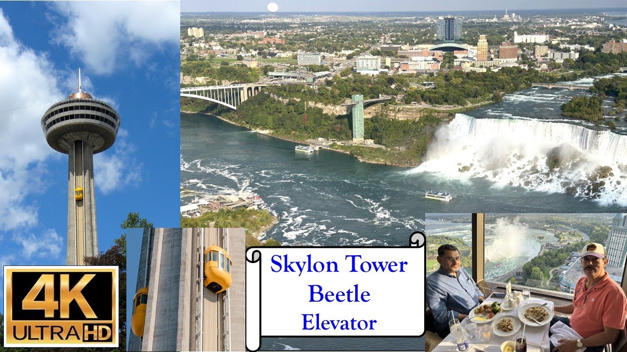 Inside Skylon Tower Beetle Elevator - 4K - YouTube