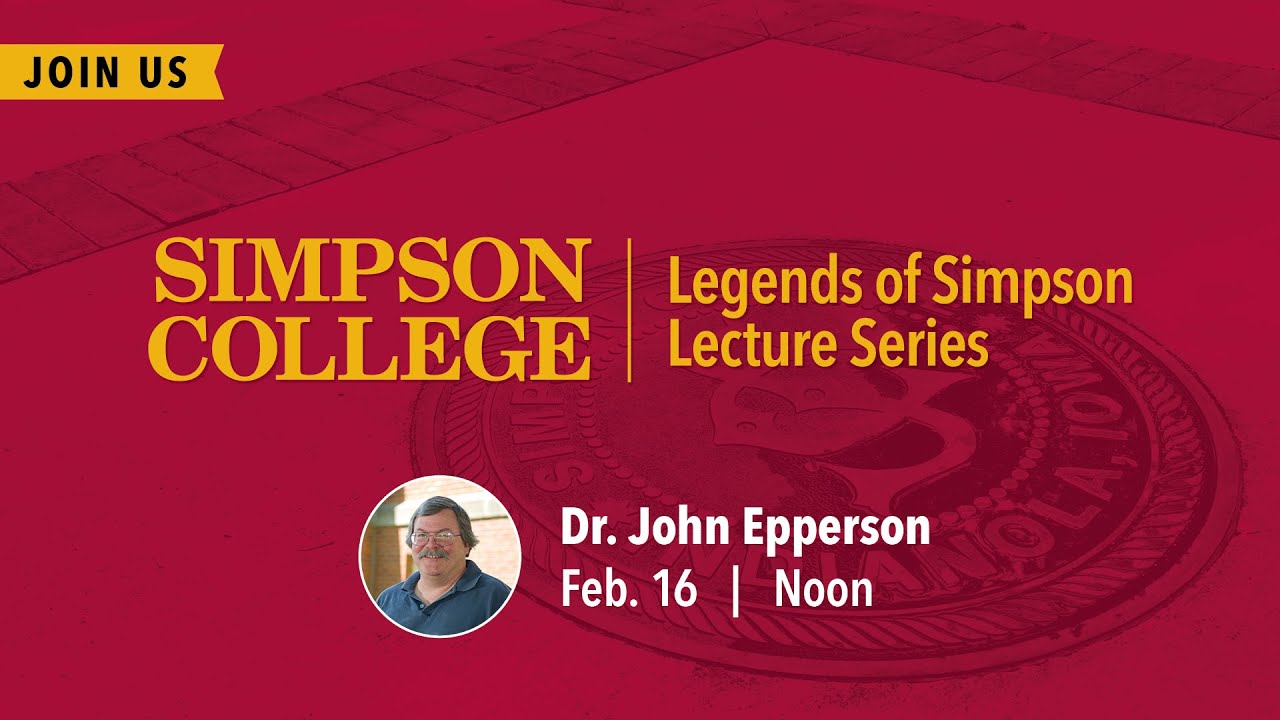Legends of Simpson Lecture Series: John Epperson - YouTube