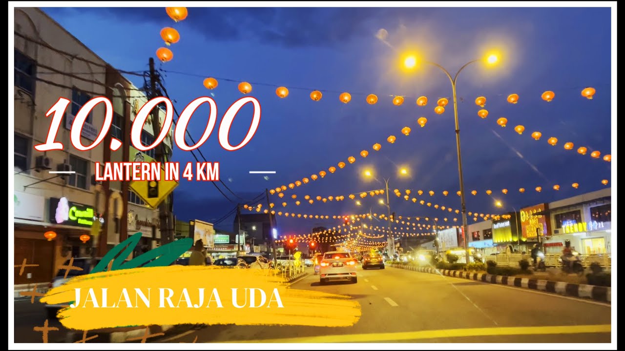 Walking and Driving Arround Jalan Raja Uda, Butterworth Penang Malaysia ...