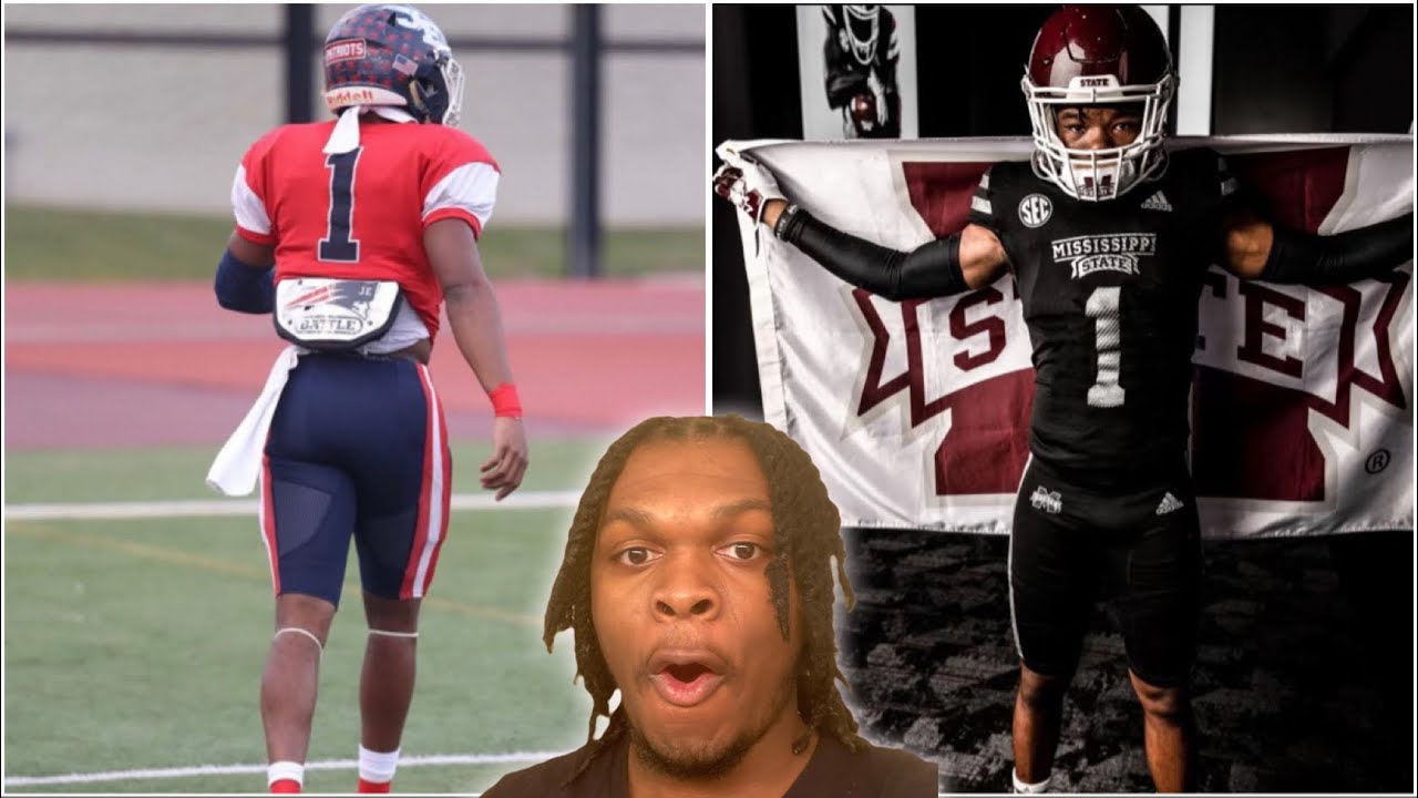 Zavion Thomas Highlights Reaction! Mississippi State Commit Zavion ...