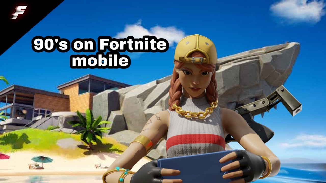 Doing 90's on Fortnite mobile - YouTube