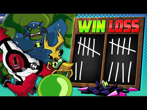 Every Alien’s Win/ Loss Ratio | Ben 10
