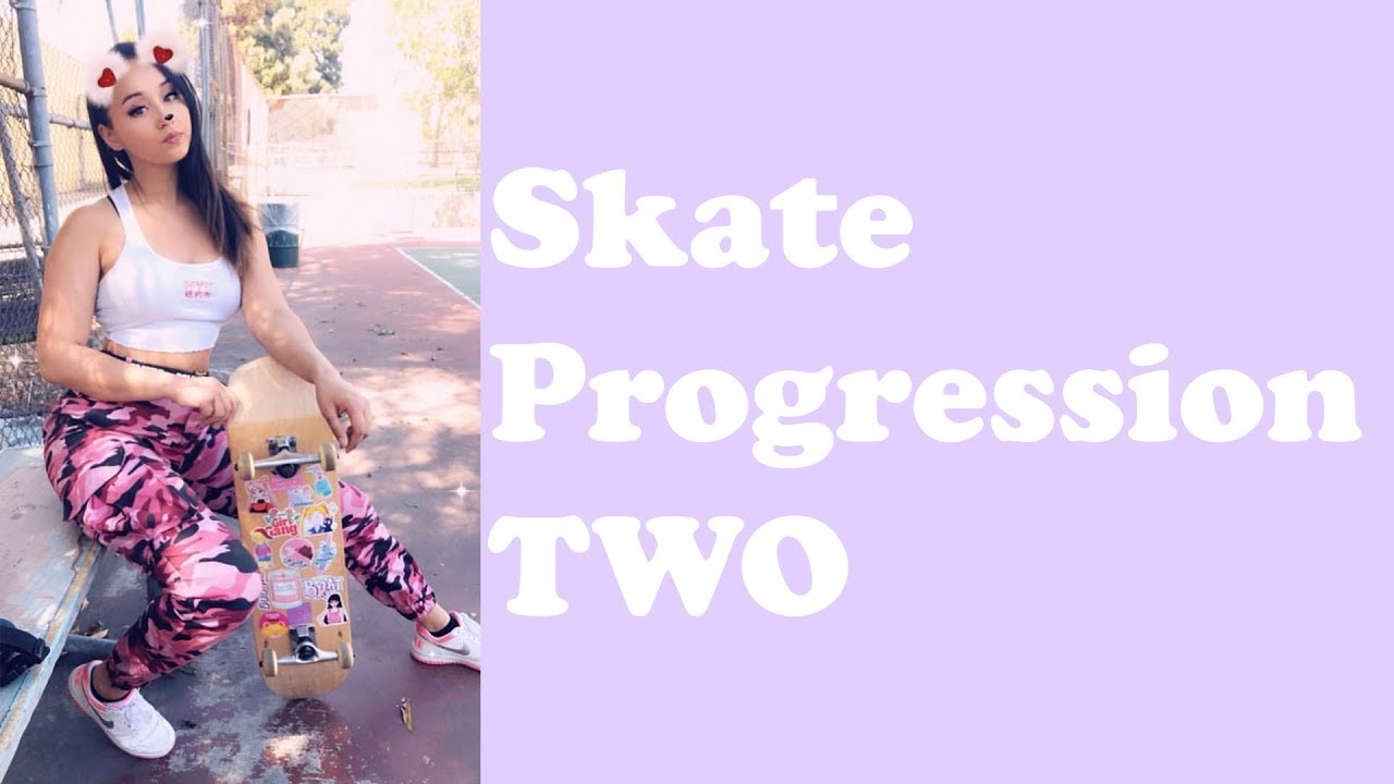 Skate Progression 2 (Beginner Girl Skater) - YouTube