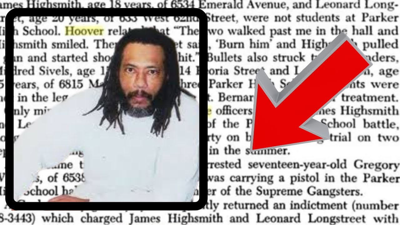 This is BAD!!! Gangster, disciple founder ,Larry Hoover is said to have ...