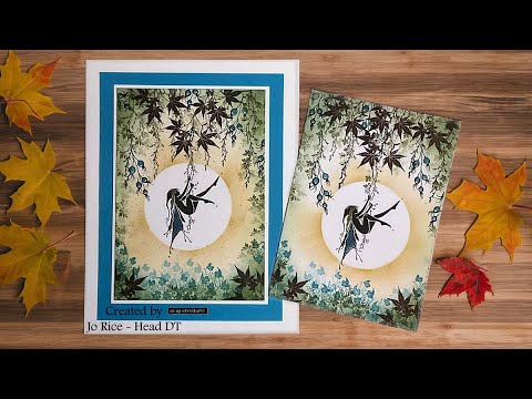 Rue's Magical Woodland by Jo Rice - A Lavinia Stamps Tutorial - YouTube