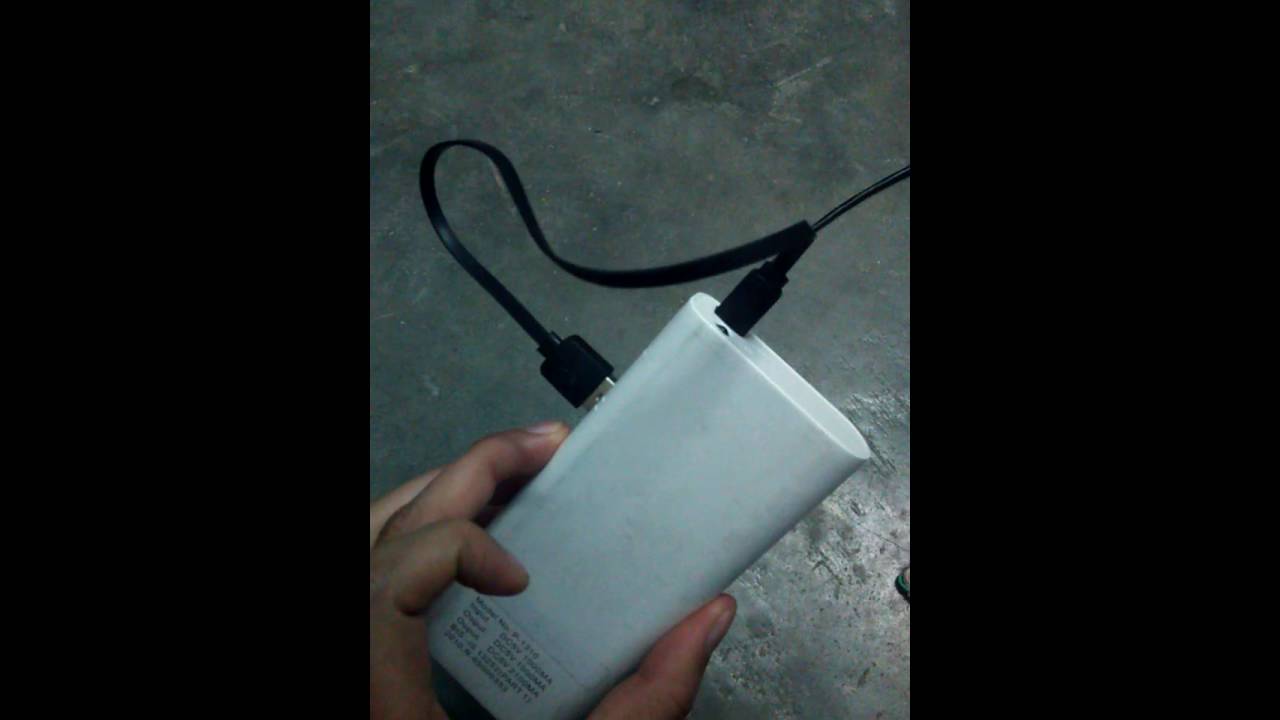 self charging power bank - YouTube