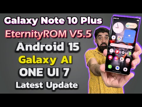 Installieren Sie ONE UI 7 EternityROM V5.5 A15 auf dem Galaxy Note 10 Plus 😘#update #tech #tutori...