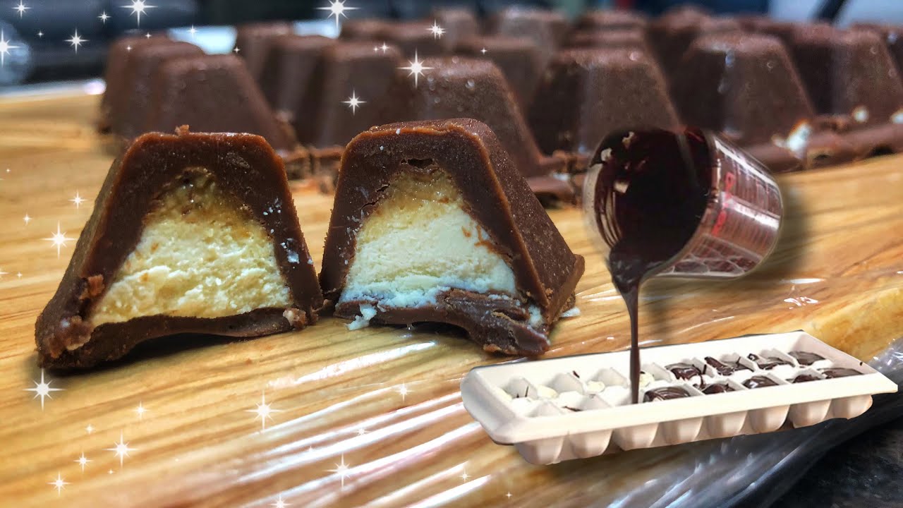 Magnum bites ice cream with salted caramel sauce 5 ingredients only ...