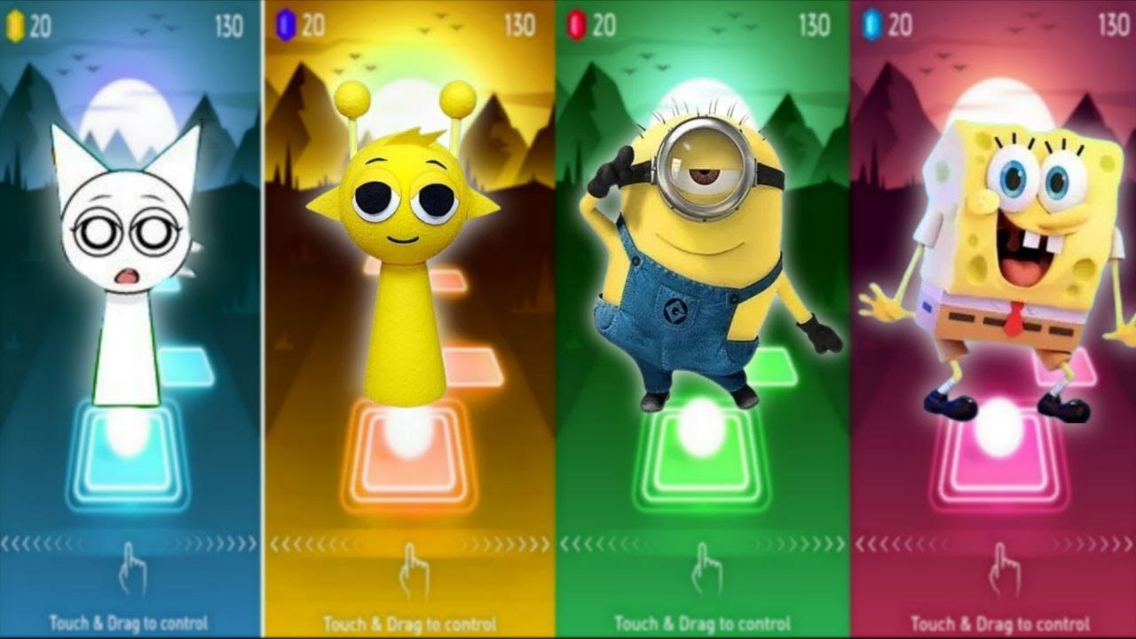 Incredibox Sprunki Horror Skunx🆚Sinner🆚Despicable Me 4🆚SpongeBob ...