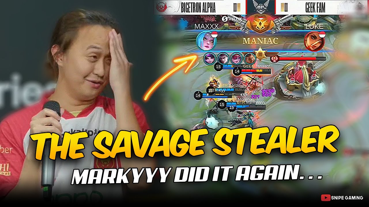 WTF!! MARKYYY DID IT AGAIN, THE SAVAGE STEALER. . . 😮 - YouTube