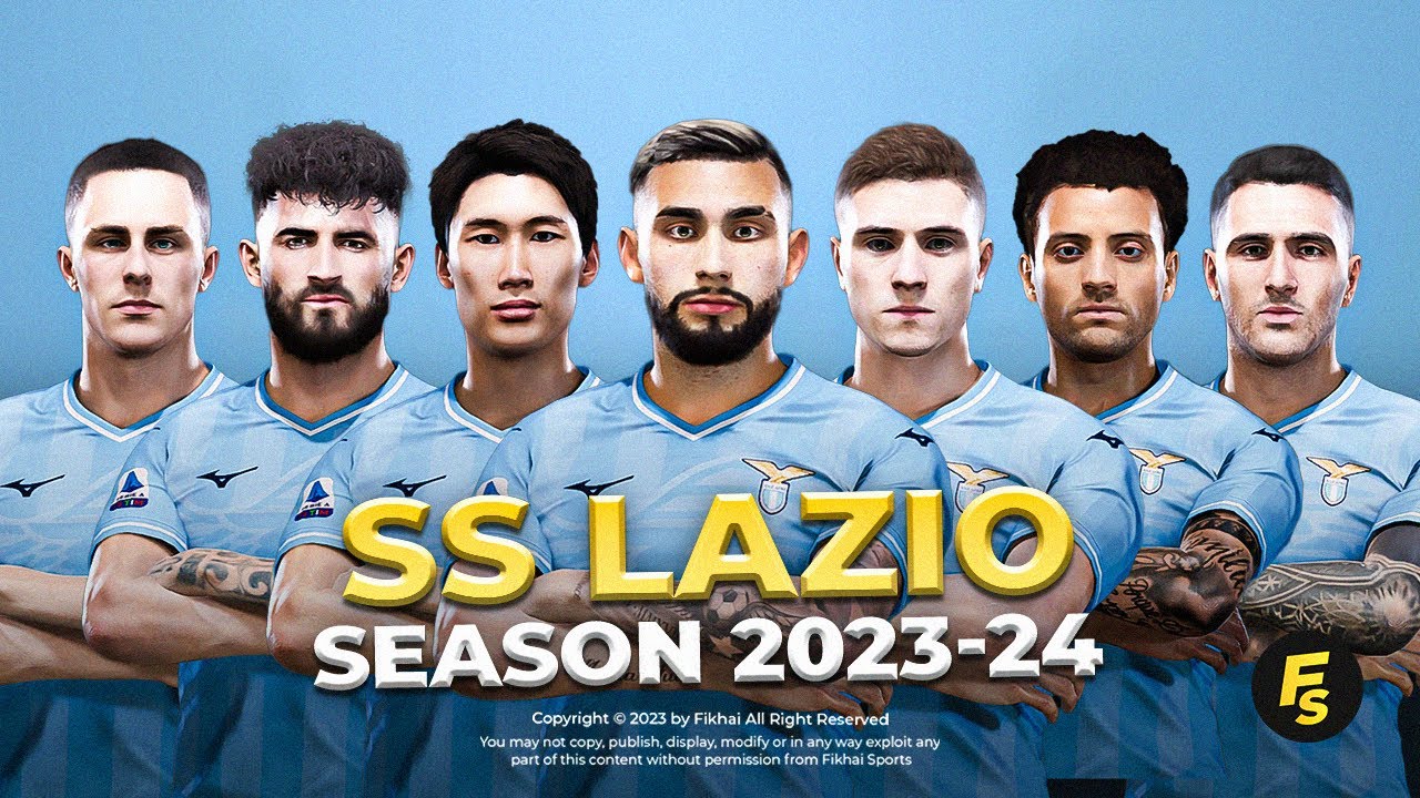 SS Lazio Facepack Season 2023/24 - Sider and Cpk - Football Life 2024 ...