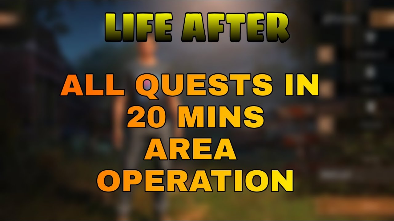 life after how to complete daily quests fast & easy - YouTube