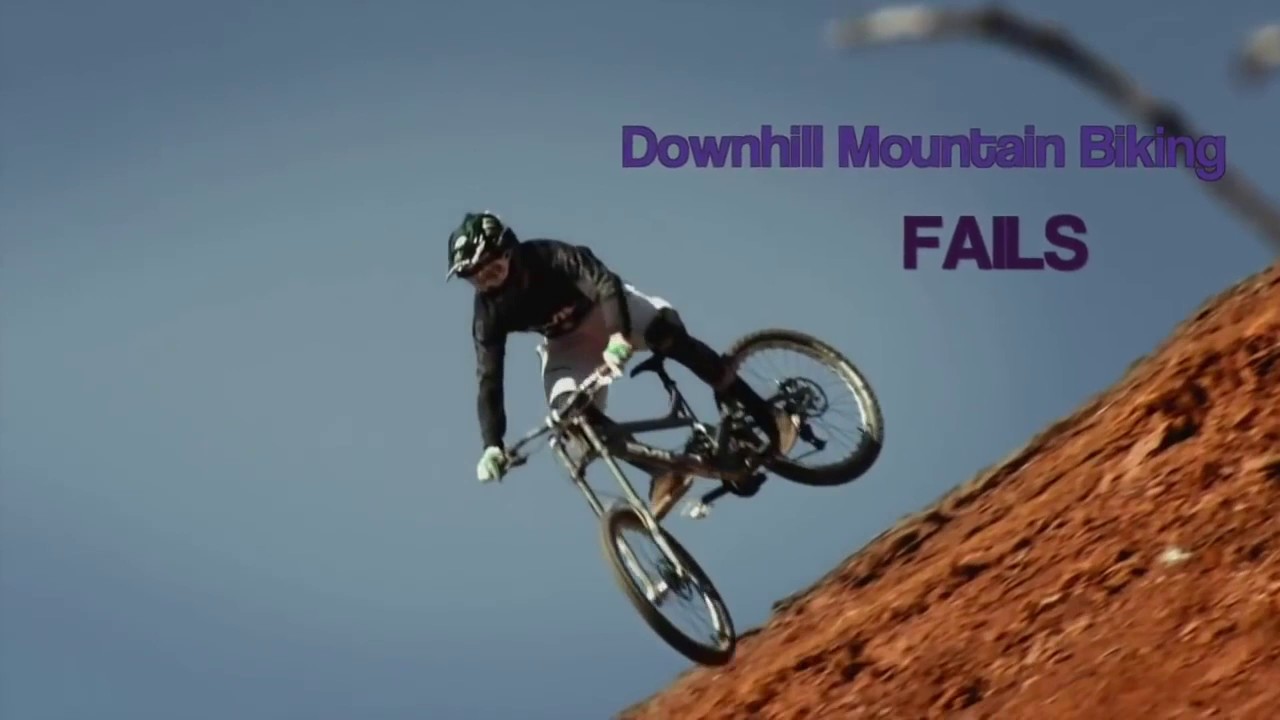 Mountain biking downhill FAILS - YouTube