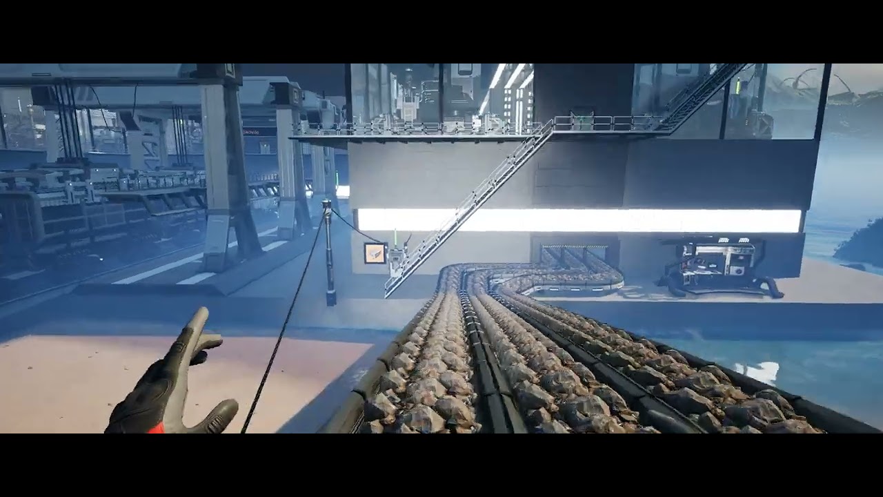 Factory complex producing heavy modular frames (Satisfactory) - YouTube