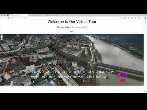 Create Virtual Tours in Angular App with Pannellum - So Easy and Free! - YouTube