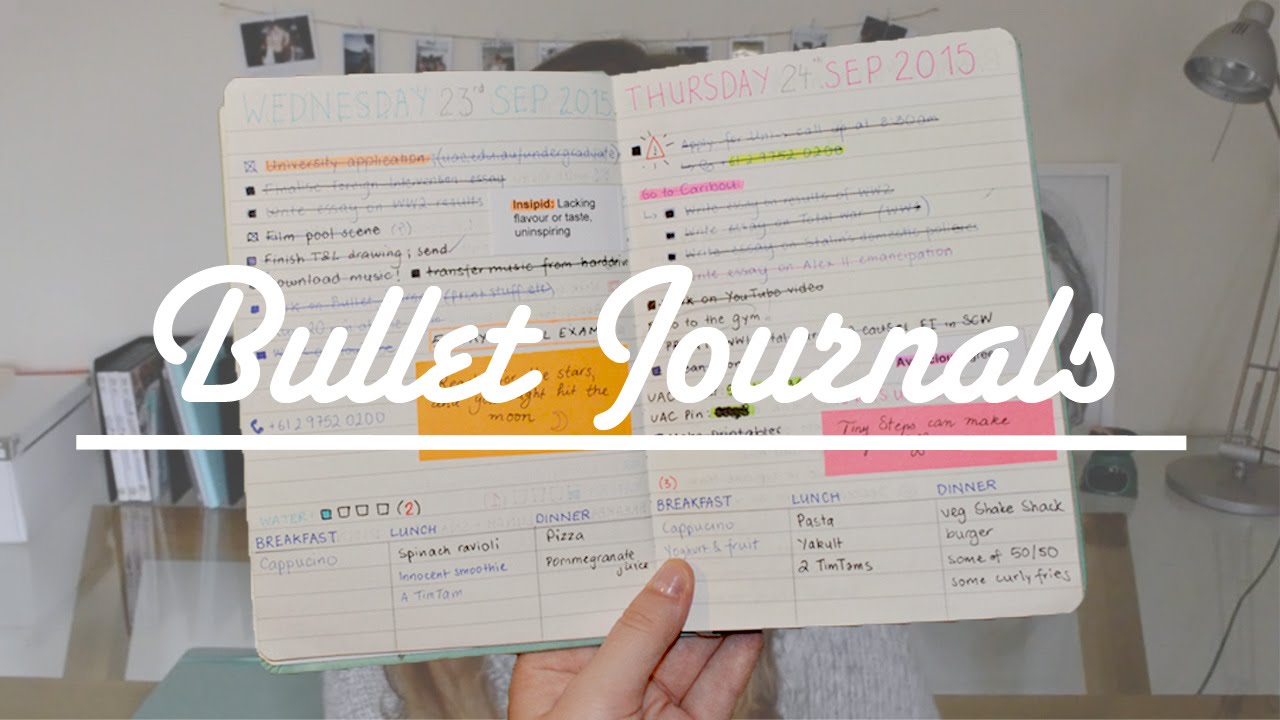 How I set up my Bullet Journal - YouTube