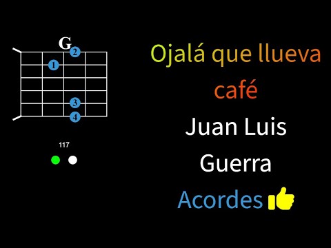Ojalá que llueva café - Acordes - Juan Luis Guerra - Tutorial - YouTube