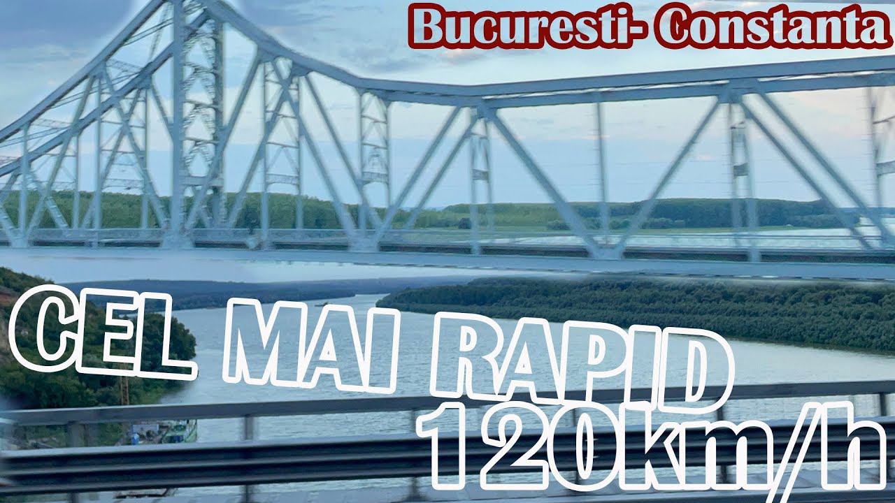 BUCURESTI BANEASA- CONSTANTA CU TRENUL PE CEA MAI RAPIDA LINIE DIN ...
