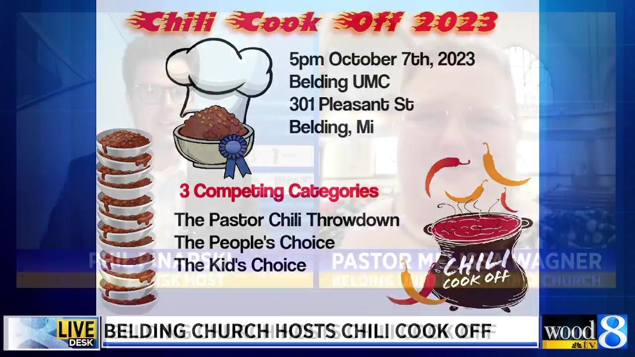 Church Chili Cook Off Poster