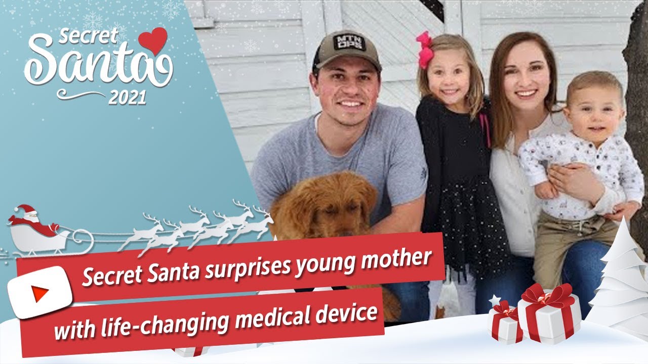 Secret Santa surprises young mother with life-changing medical device ...