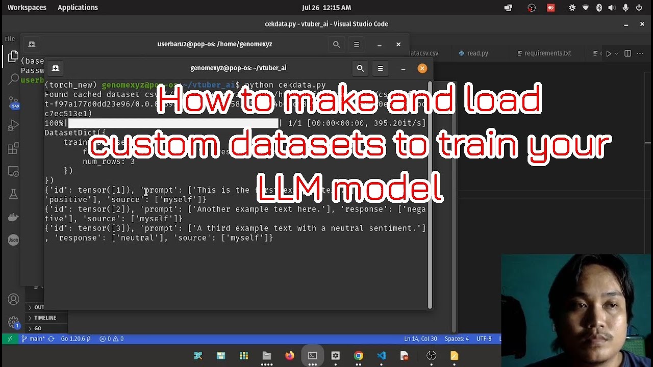 a "right format" expected by the dataset's Hugging Face module that ...