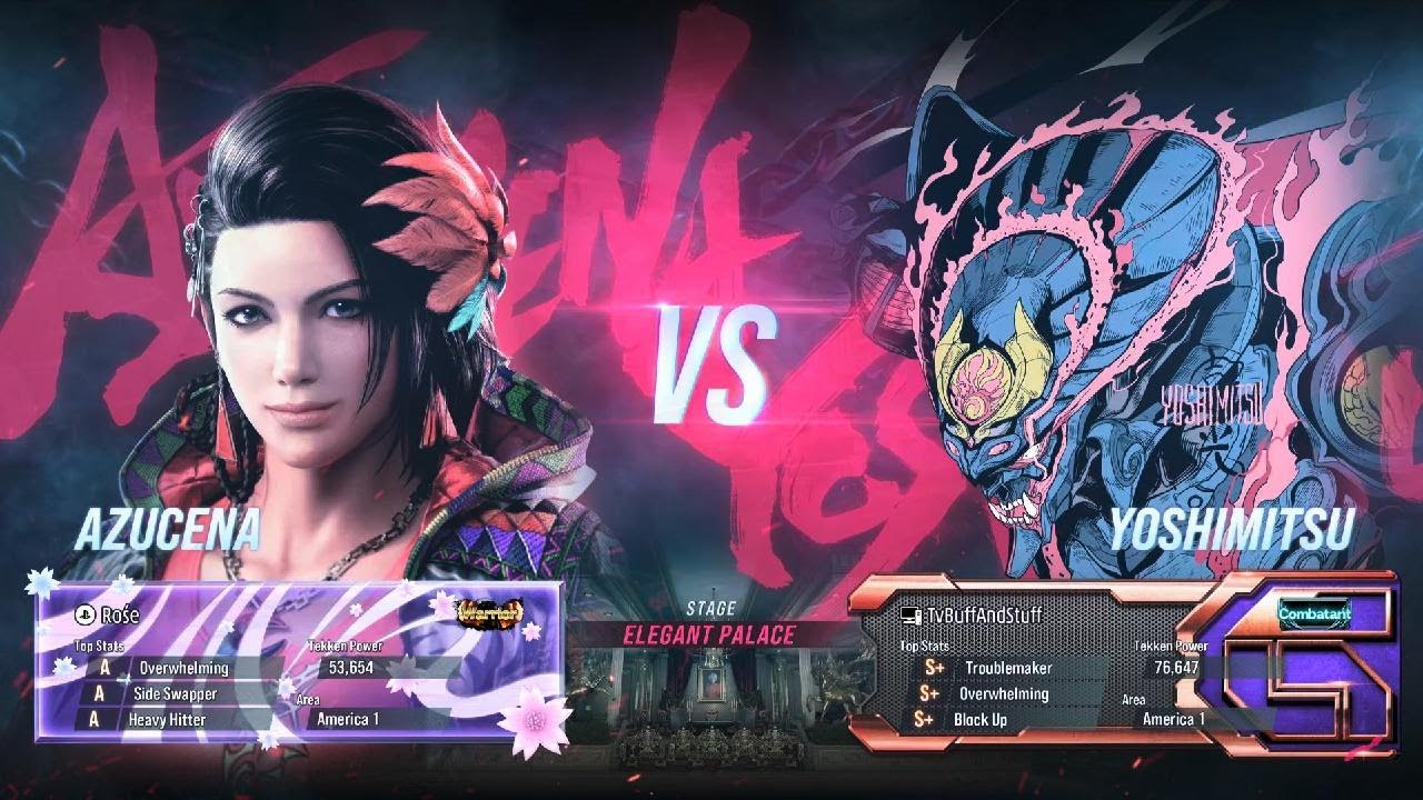 Ranked Grind With Azucena - Tekken 8 Azucena Online Ranked - YouTube