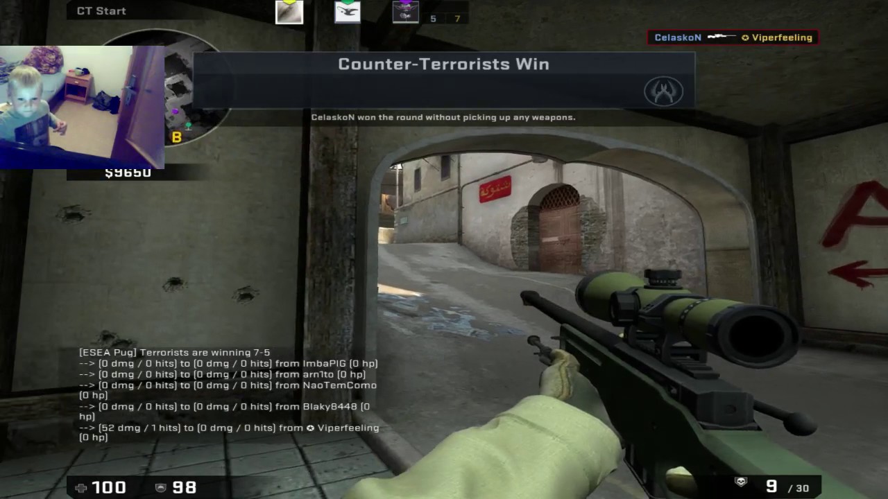 Little Kid saves the day in CSGO - YouTube