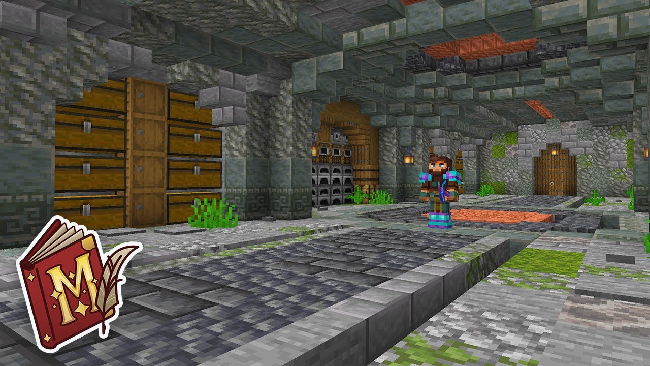 I Built an Underground Storage Room on Minecraft Misadventures SMP ...