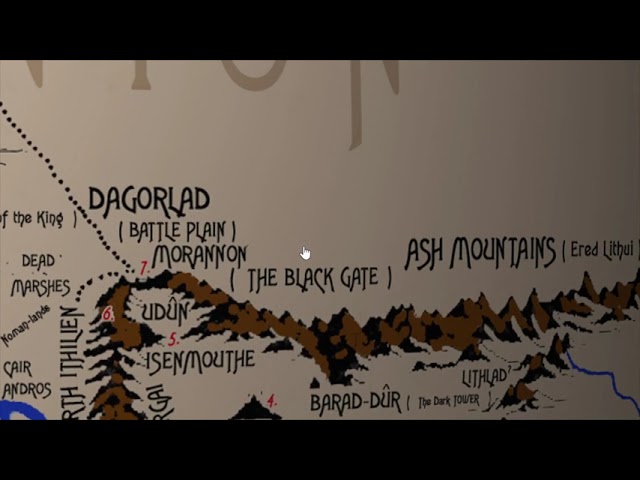 Dead Marshes On Map