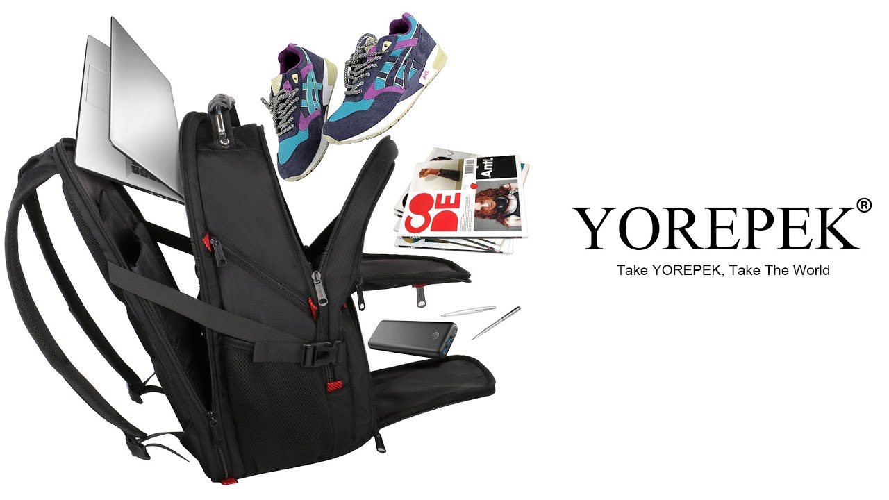 Best Tech Travel Backpacks in 2018 - YOREPEK - YouTube