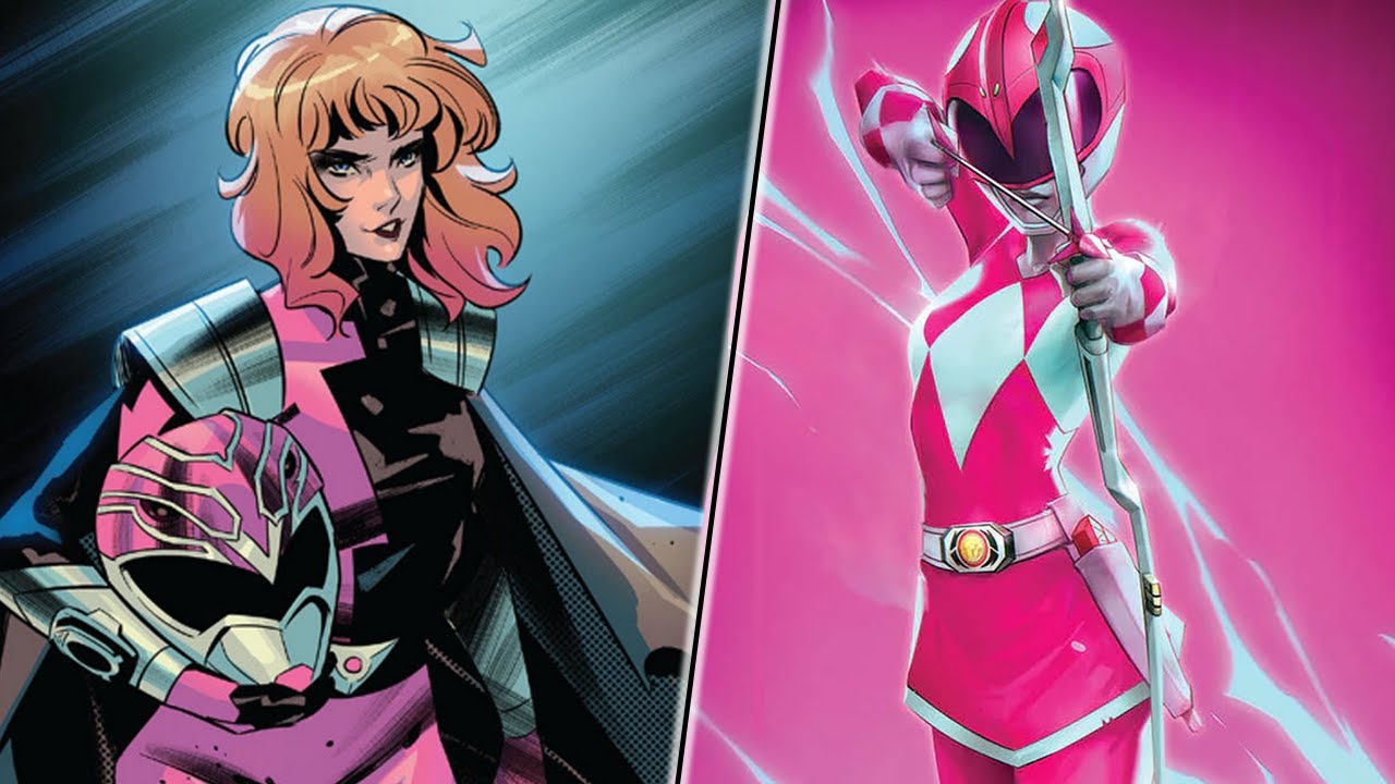 Mighty Morphin Pink Ranger Vs. HyperForce Pink Ranger | Mighty Morphin ...