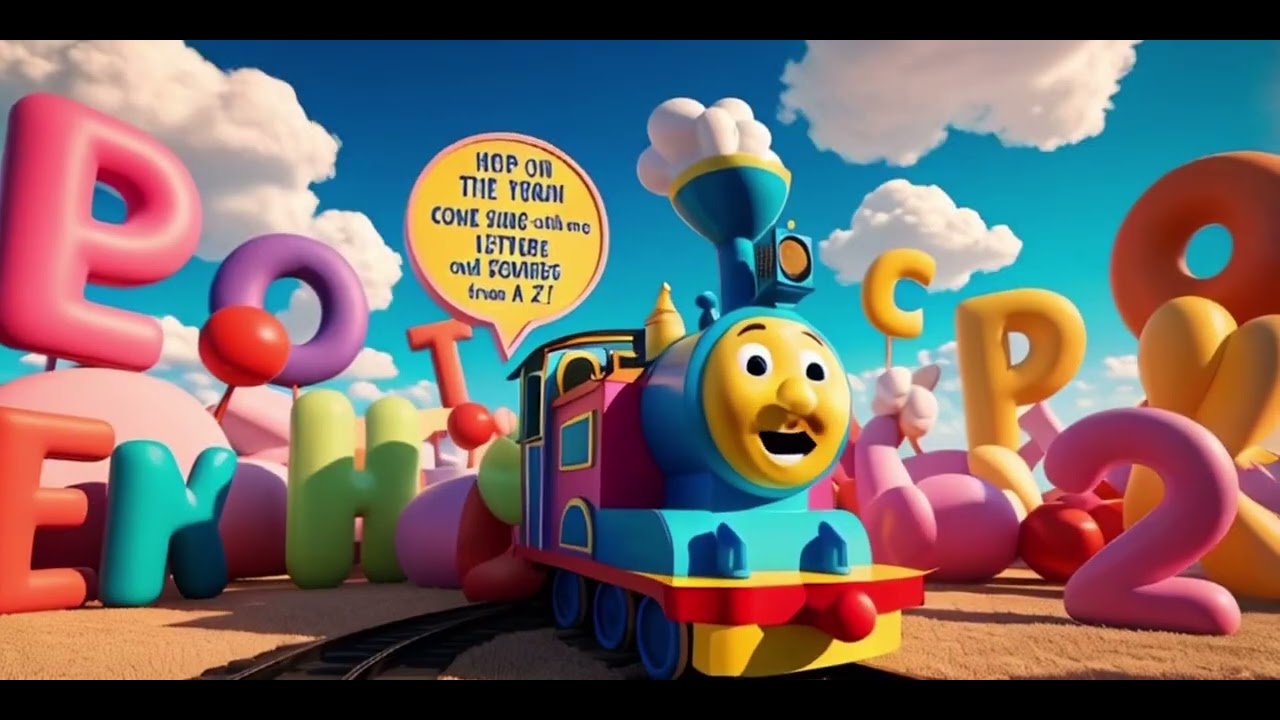 All Aboard the Alphabet Train! | Learn Letters A to Z - YouTube