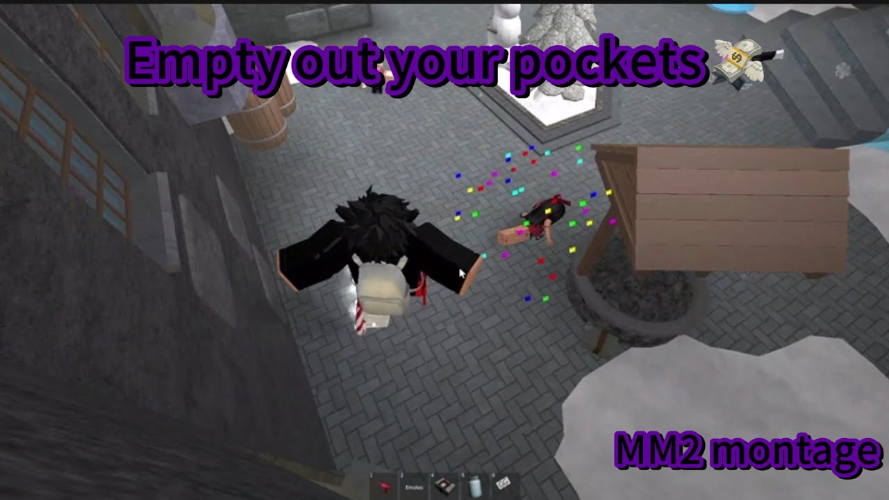 Empty out your pockets 💸(Old MM2 montage) - YouTube