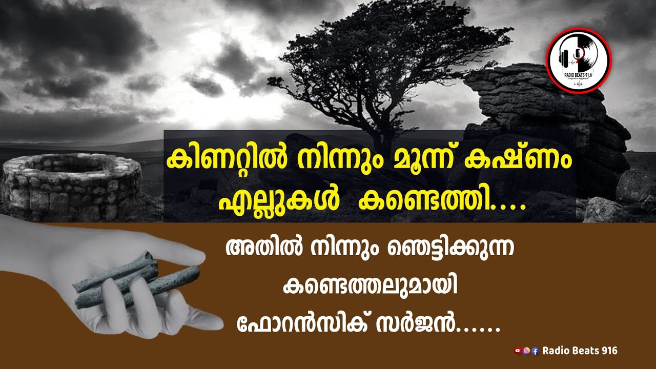 കിണറ്റിൽ നിന്നും മൂന്ന് കഷ്ണം എല്ലുകൾ കണ്ടെത്തി ഞെട്ടിക്കുന്ന കഥ |Dr B ...