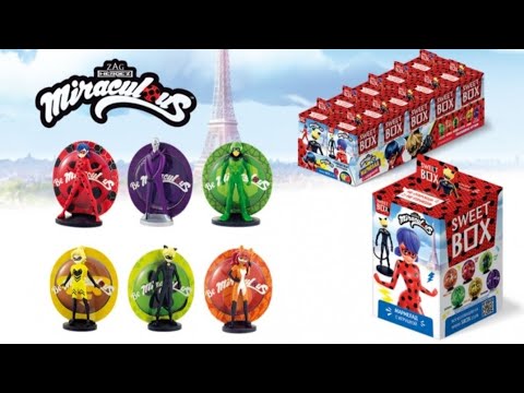 Sweet box Miraculous. Lady Bug and Super Cat. Unboxing Распаковка Свит ...