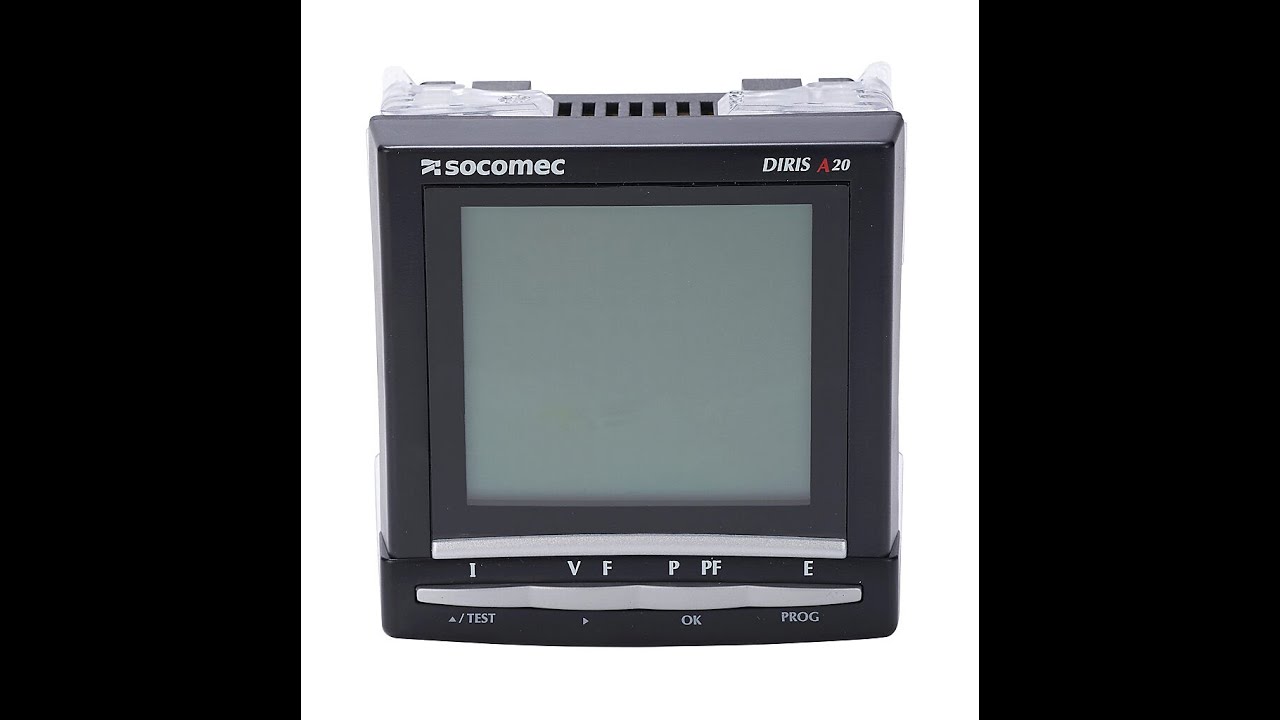 DIRIS A20 SECOMEC METER - YouTube